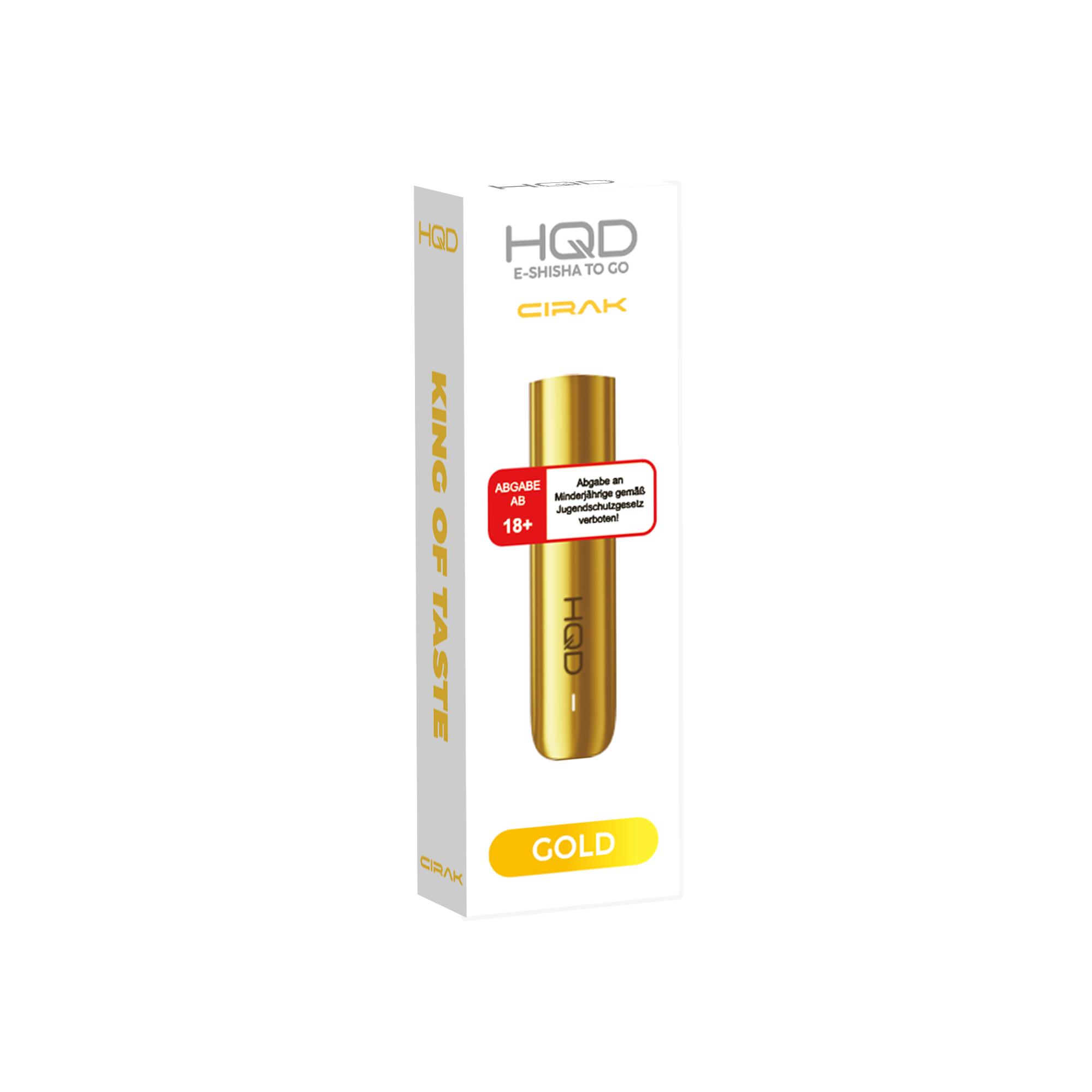 HQD Cirak Device Gold beim Tabakdealer online