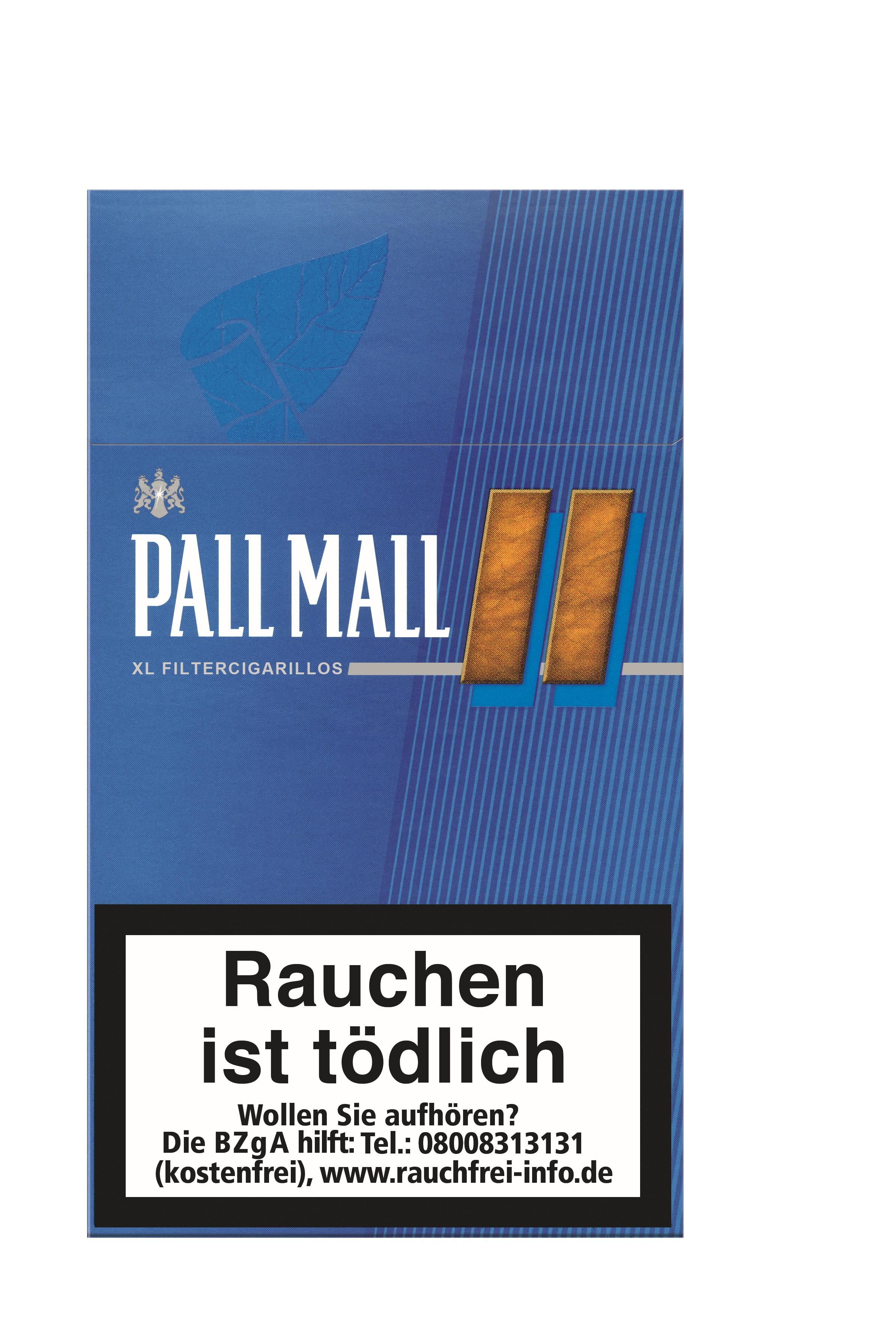 Pall Mall Blue Filtercigarillos 10 x 17 Stück Tabakdealer
