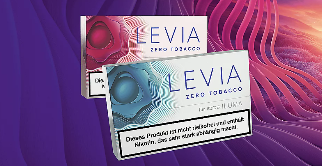 IQOS LEVIA - Die neuen tabakfreien Nikotinsticks von PMI